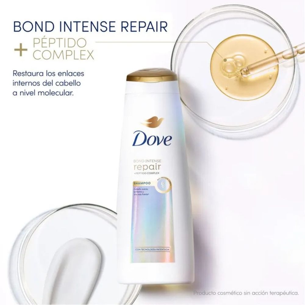 Shampoo Dove Bond Intense Repair 200 ml - cofarsur